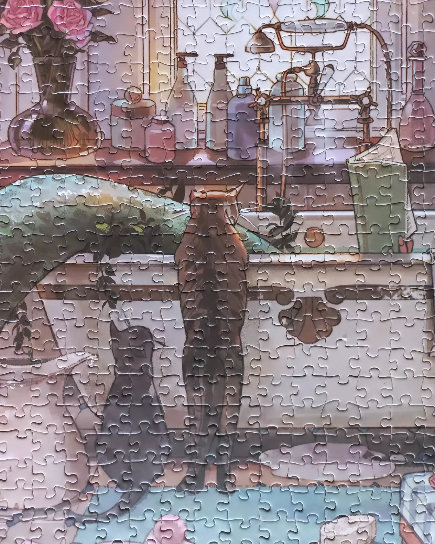 A Mermaid's Bath Jigsaw Puzzle (1000 Pieces) – Reverie Puzzles