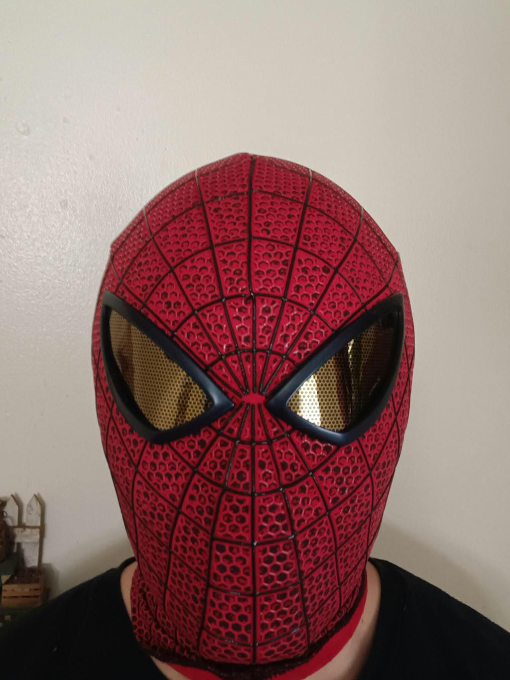 TASM 1 mask (Andrew) with Full head shell and Lenses Wearable Movie Pr ...