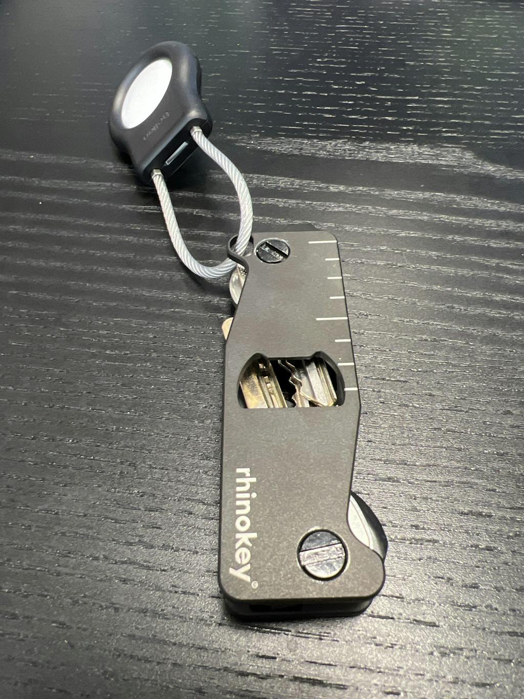 Rhinokey® - #1 Titanium sleutelorganizer, multitools en licht