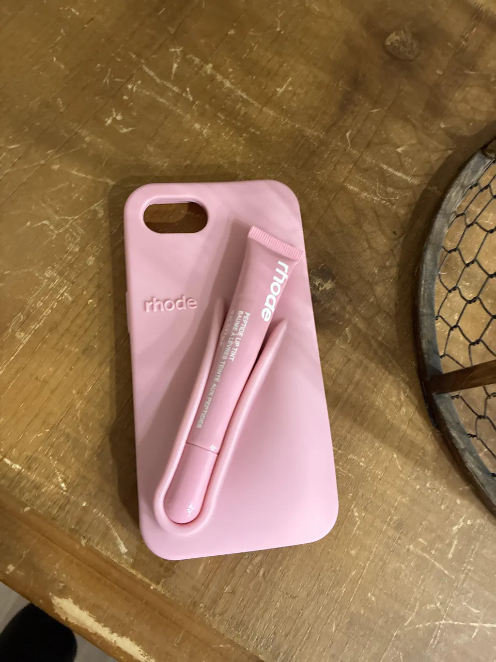 Rhode Phone Case Ribbon with Lipgloss | iPhone Case | RHODE COVER