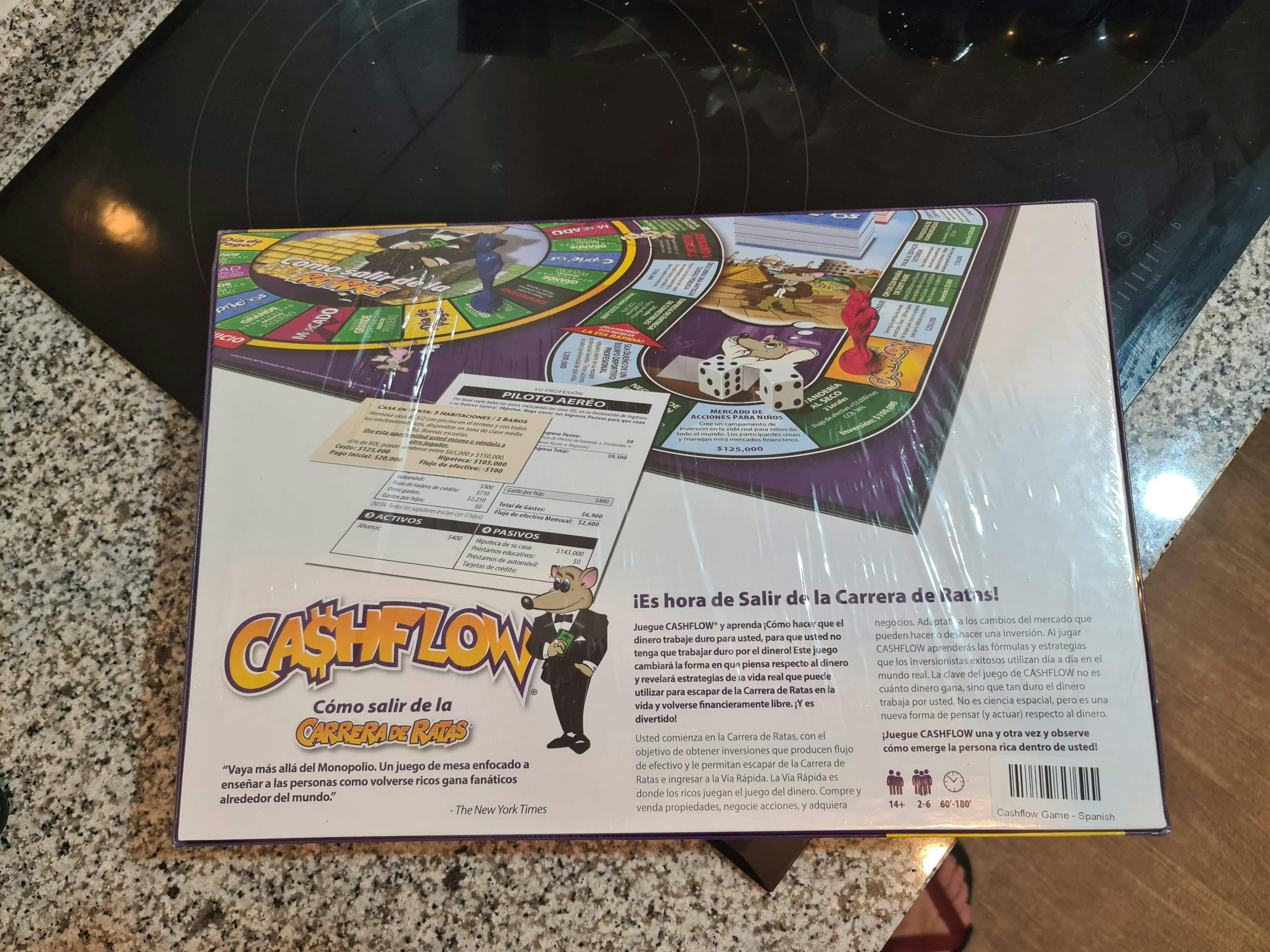 CASHFLOW Board Game (Spanish) – Rich Dad Store