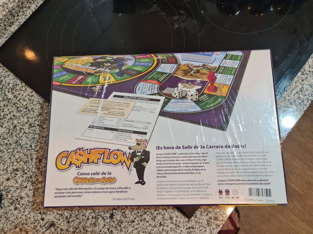 CASHFLOW Board Game (Spanish) – Rich Dad Store