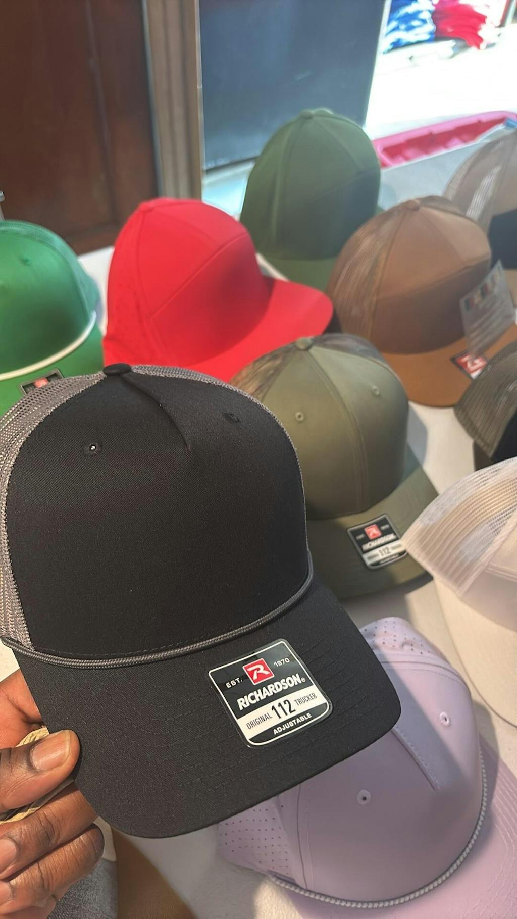 Richardson 355 Laser Perfed Performance Snapback Rope Cap Hat | Ridge ...