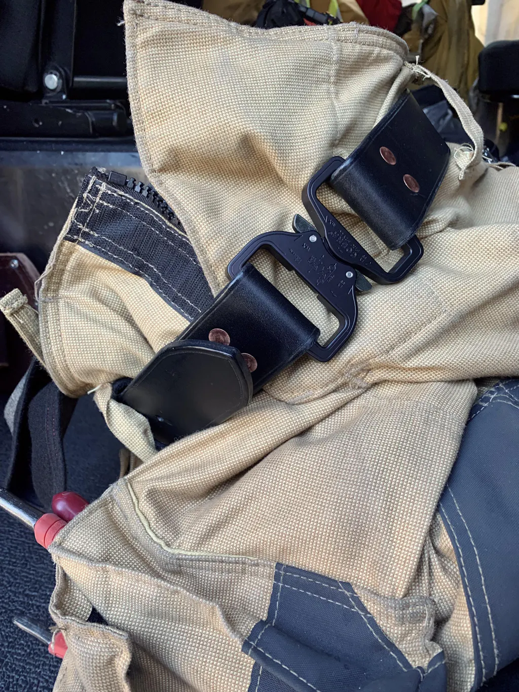 Adjustable Turnout Pants Belt - Ridgeway Leatherworks