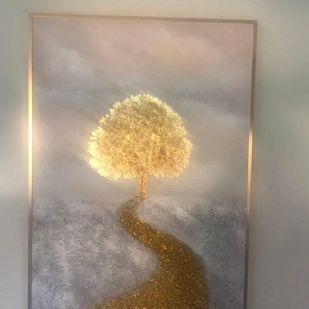 Buy Original Art Online! The Original Gold Tree Painting.