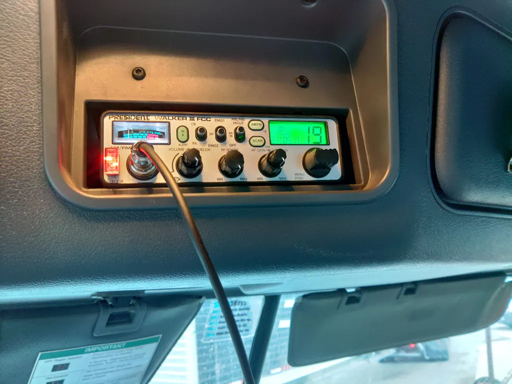 President Walker III AM/FM CB Radio | Right Channel Radios