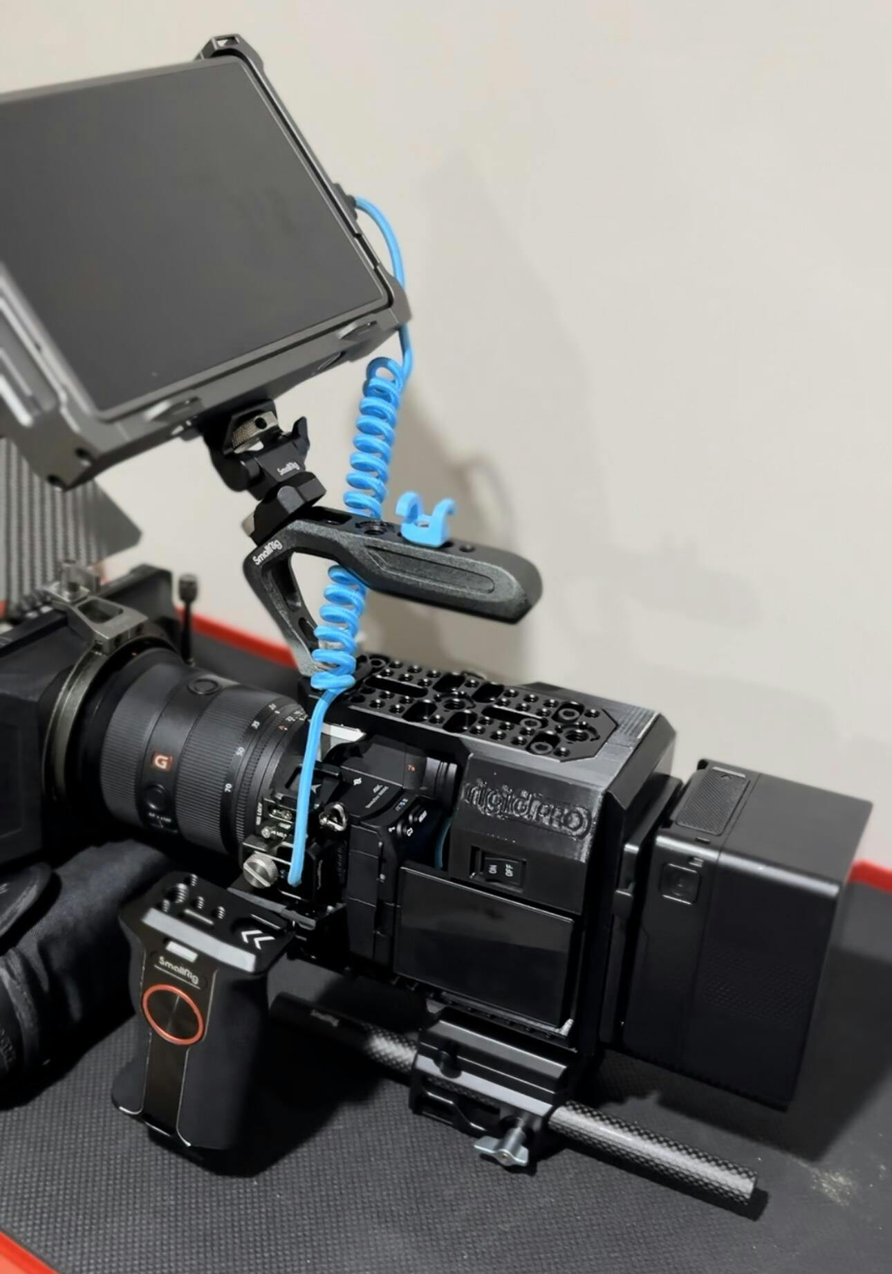 RIGID.PRO Cinema Camera Rig Base for Sony A7SIII / A74 – RIGid Pro ...