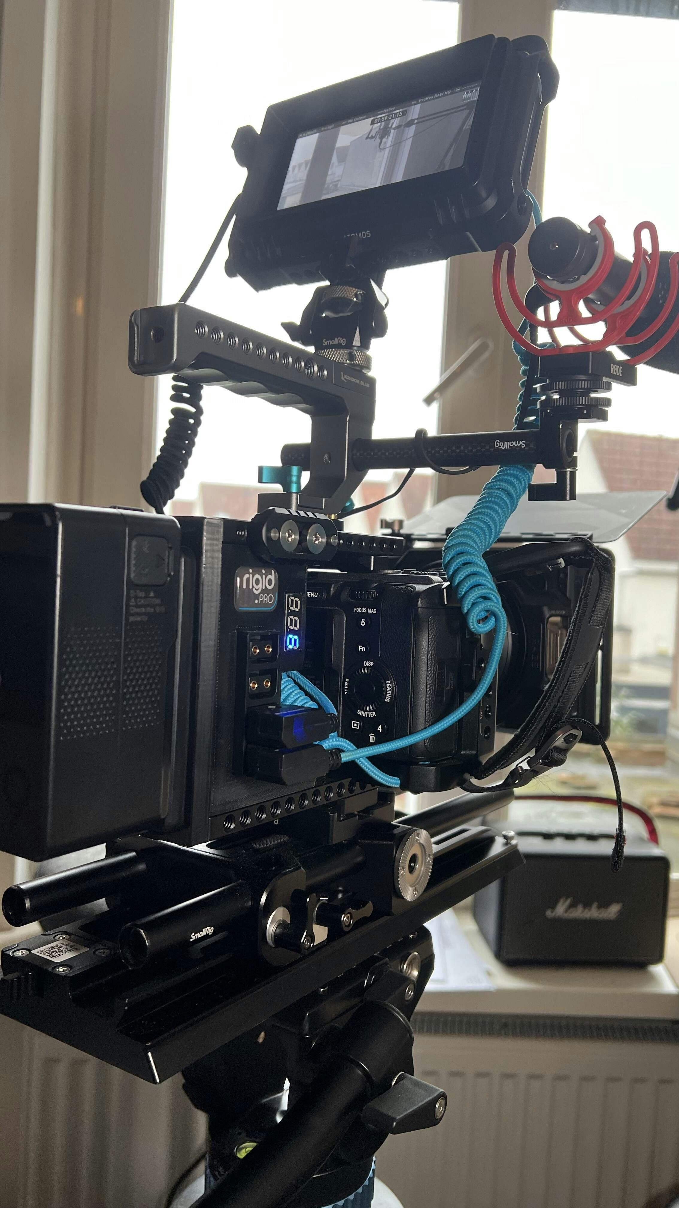 RIGID.PRO Cinema Camera Rig Base for Sony FX30/FX3 – RIGid Pro Camera ...