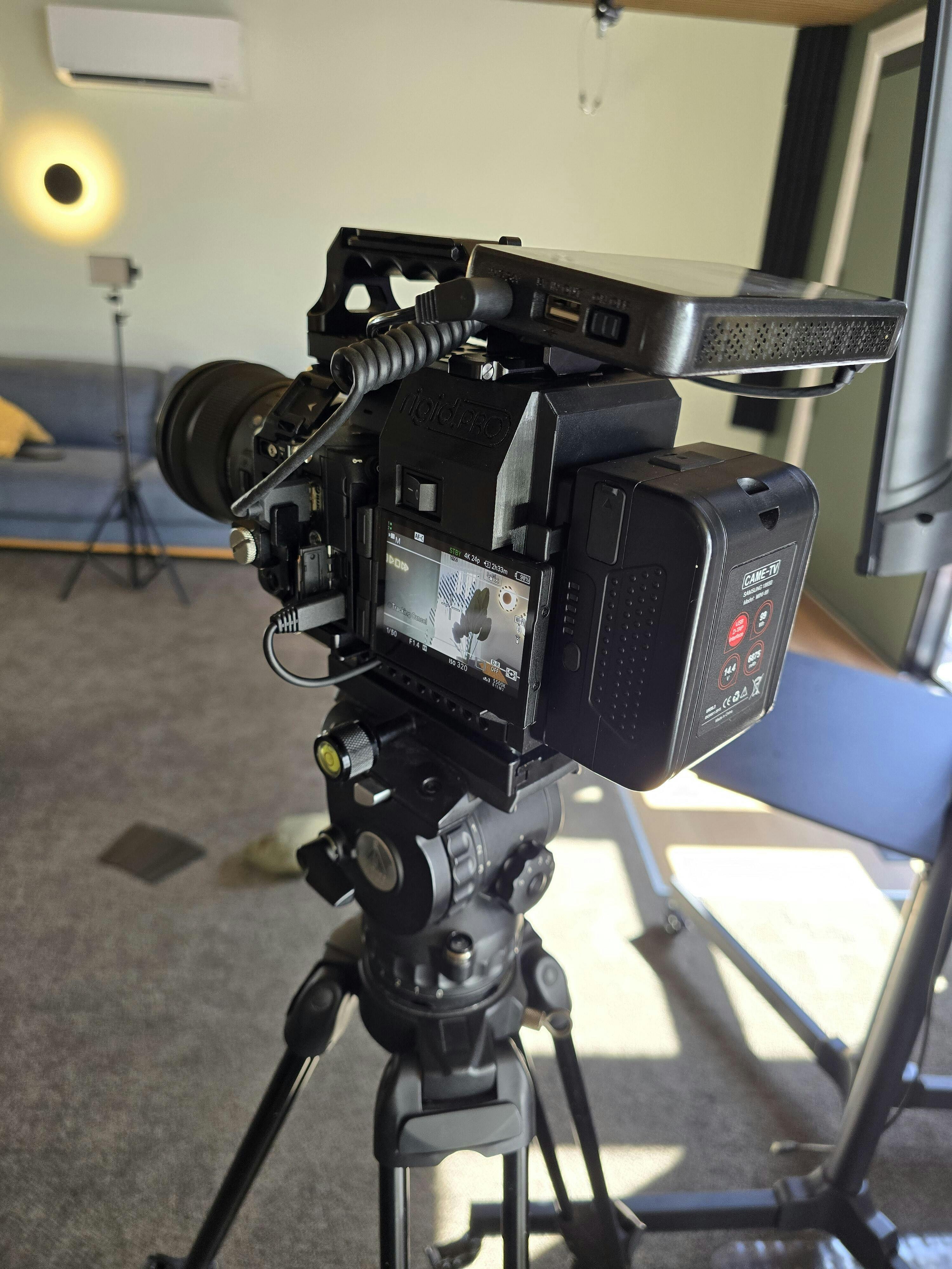 RIGID.PRO Cinema Camera Rig Base for Sony A7SIII / A74 – Rigid Pro ...