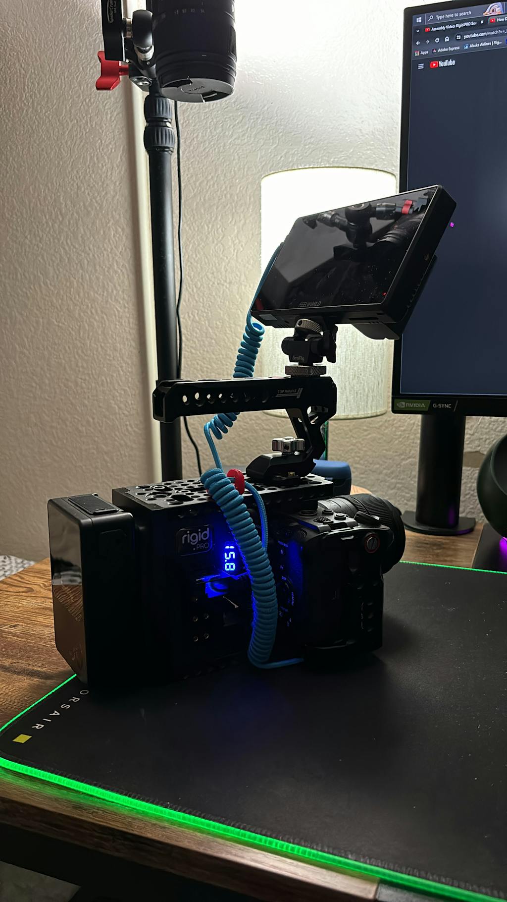 RIGID.PRO Cinema Camera Rig Base for Sony FX30/FX3 – RIGid Pro Camera ...