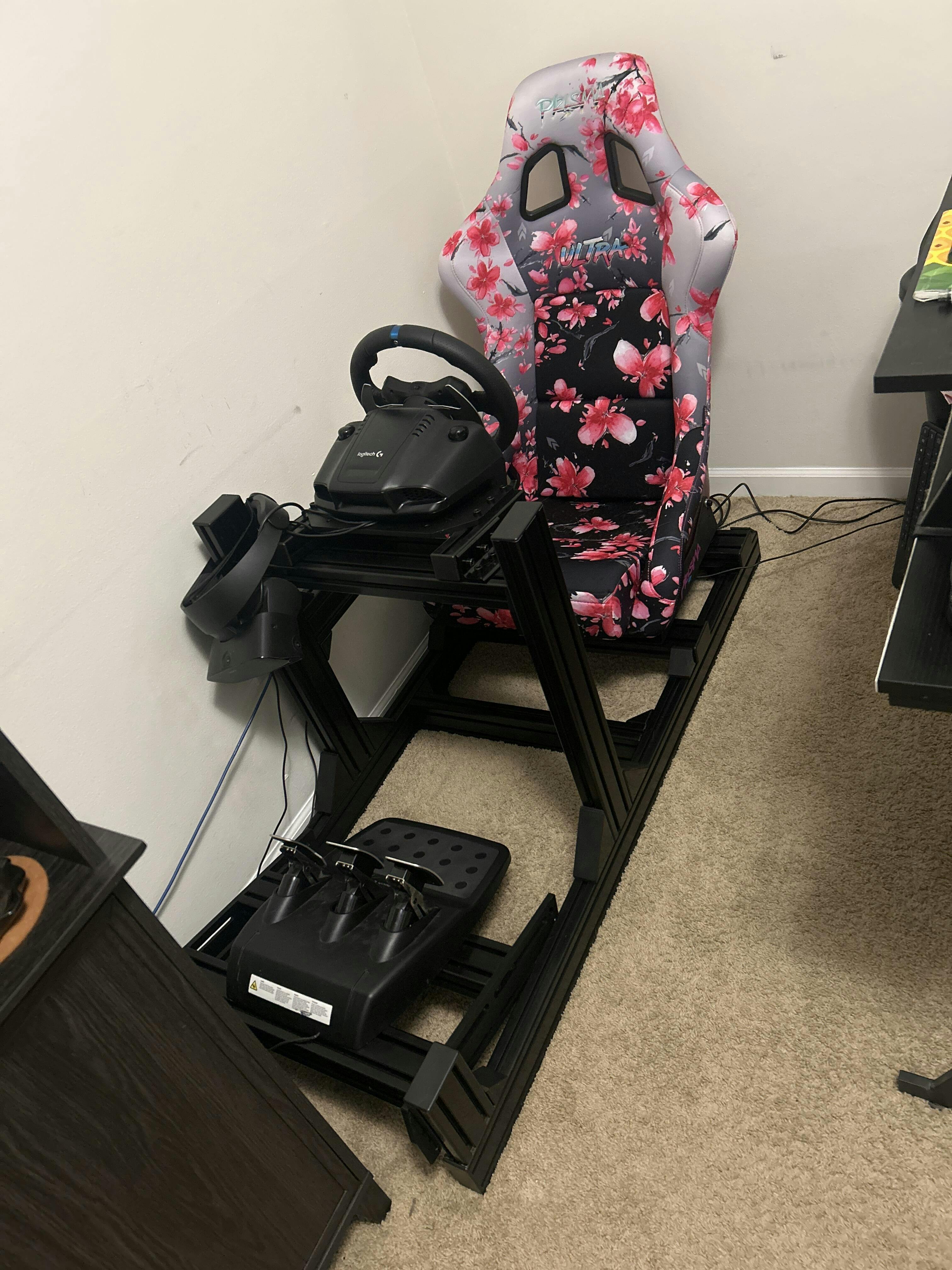 Rig Metal Plus Sim Cockpit - Black – RigMetal