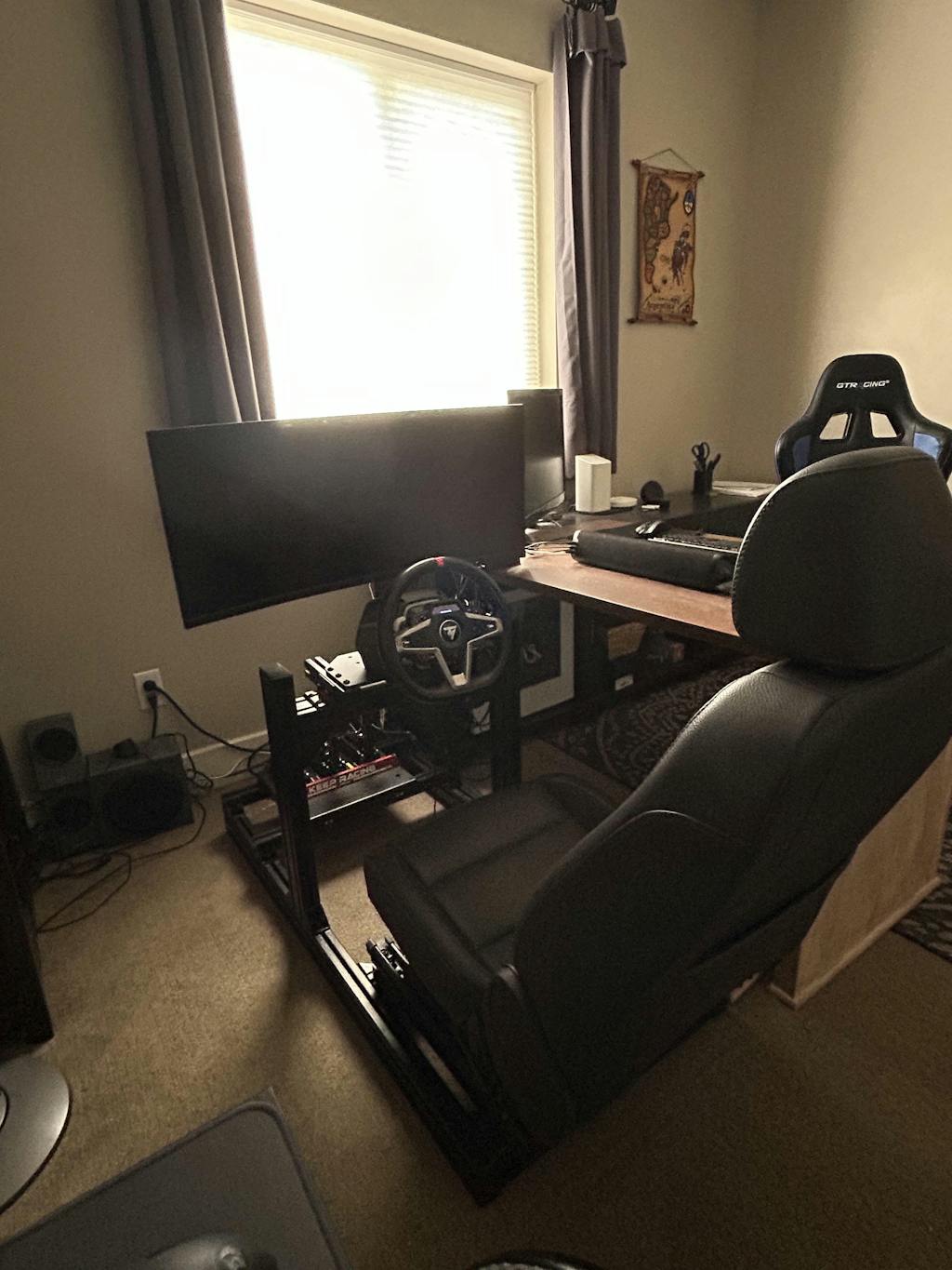 RigMetal Basic Sim Racing Cockpit