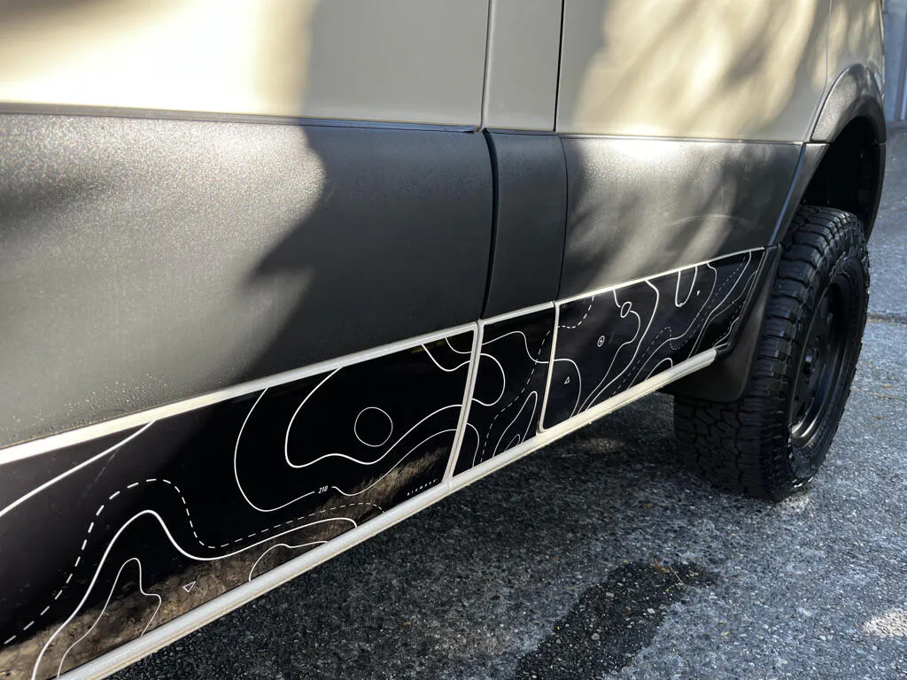 RIGWRAP™ Topo Series - Lowers for Sprinter – Rigwell Made