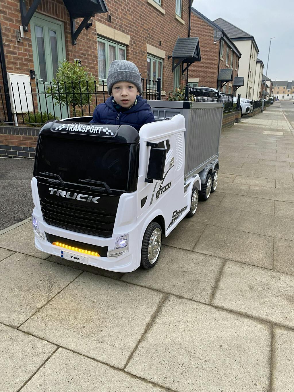 RiiRoo Transporter Lorry For Kids With Container