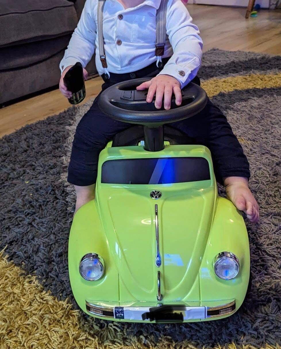 VW Licensed Beetle Classic Push Along Kids Ride On Push Along Car Toy ...