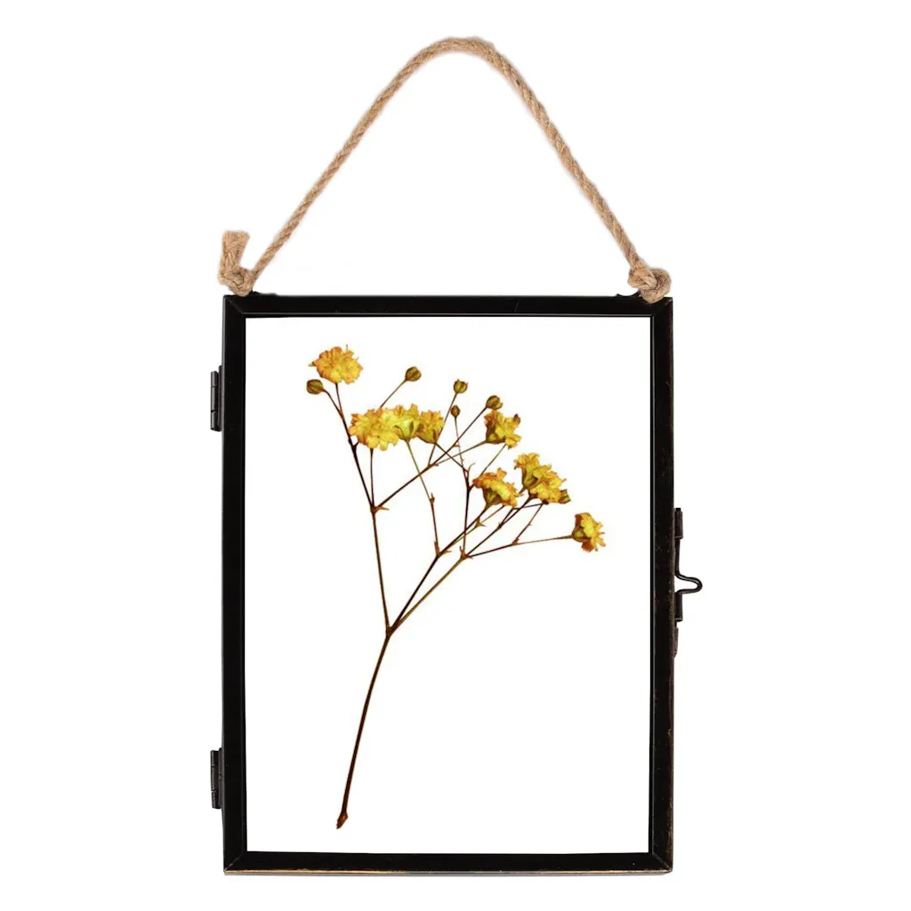 5" x 7" Black Hanging Metal Photo Frame - By Nicola Spring | Rinkit.com