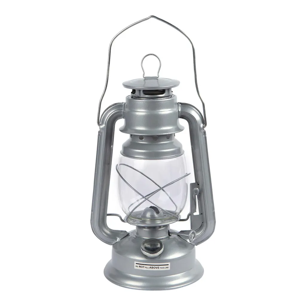 30cm Metal Paraffin Hurricane Lantern - By Redwood | Rinkit.com