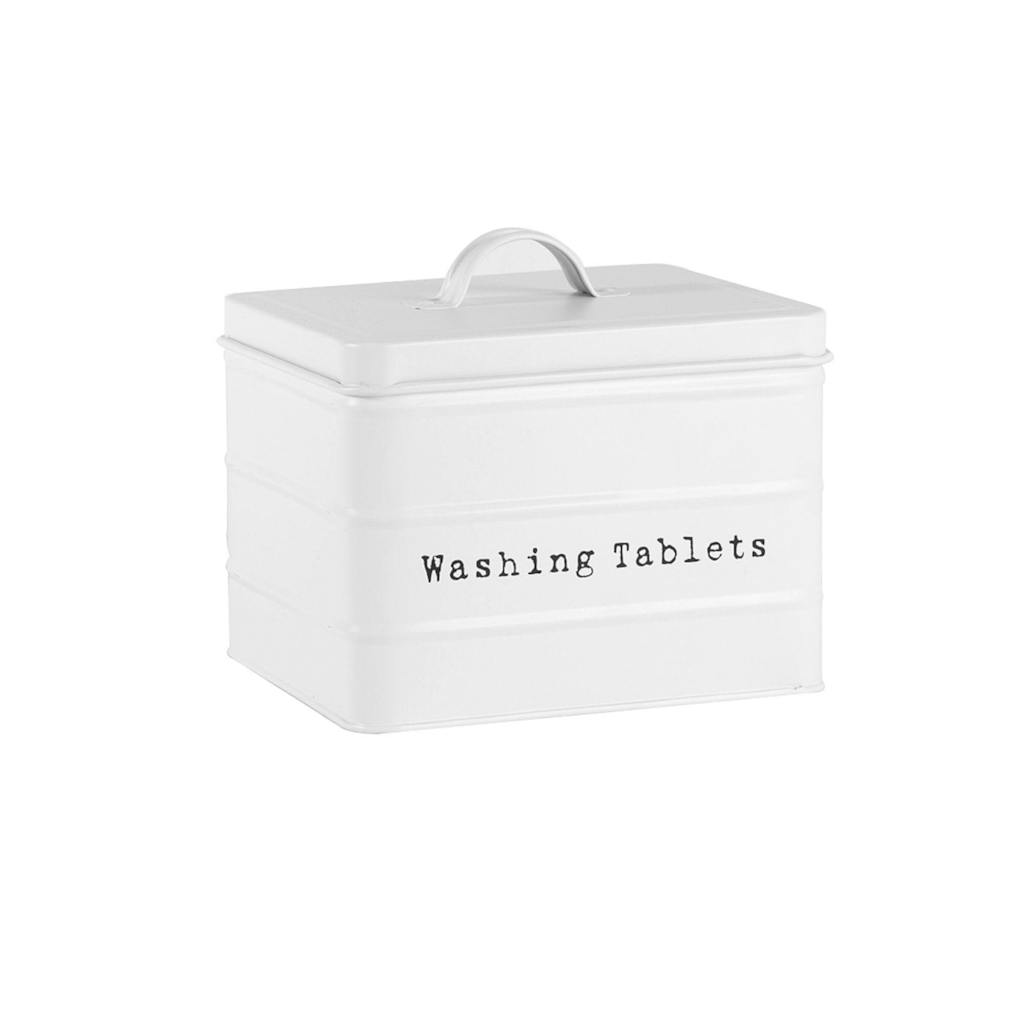 Vintage Washing Tablets Tin - By Harbour Housewares | Rinkit.com