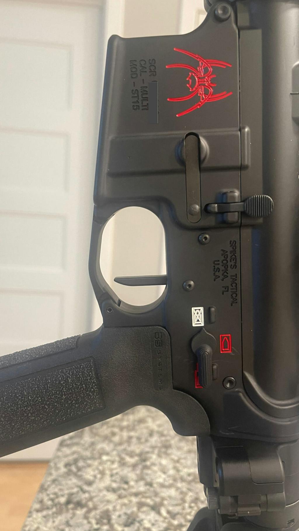 RISE Armament Rave 140 Flat Drop-In AR Trigger (RA-140 SST Gen 2)