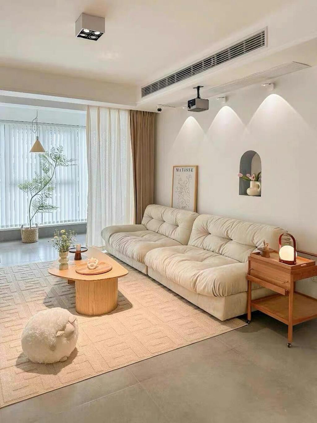 Embrace Modern Minimalism with the Four Seater Sofa | Rit Concept