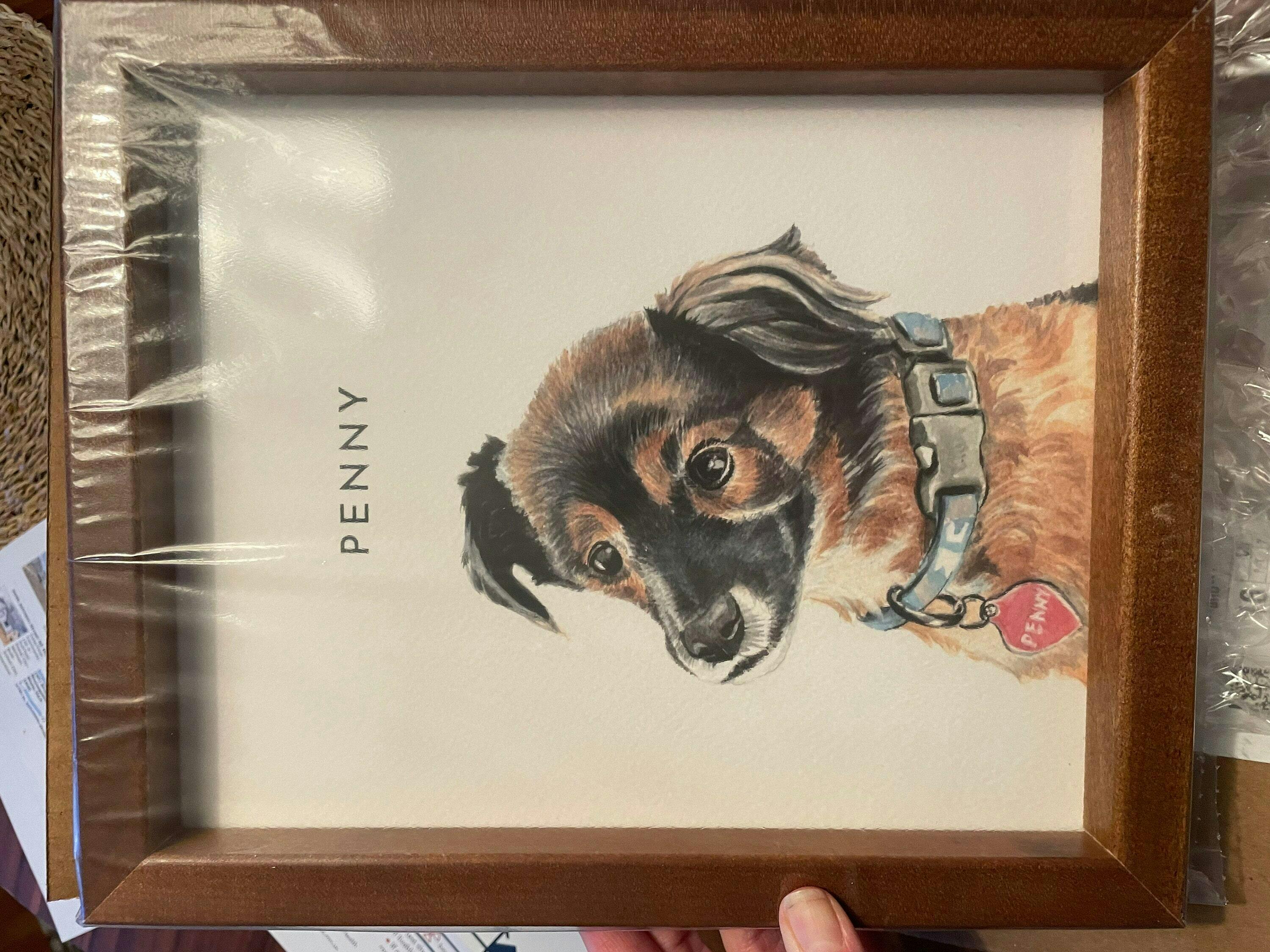 Custom Watercolor Pet Portrait Print | Hand-painted by Talented Artists ...