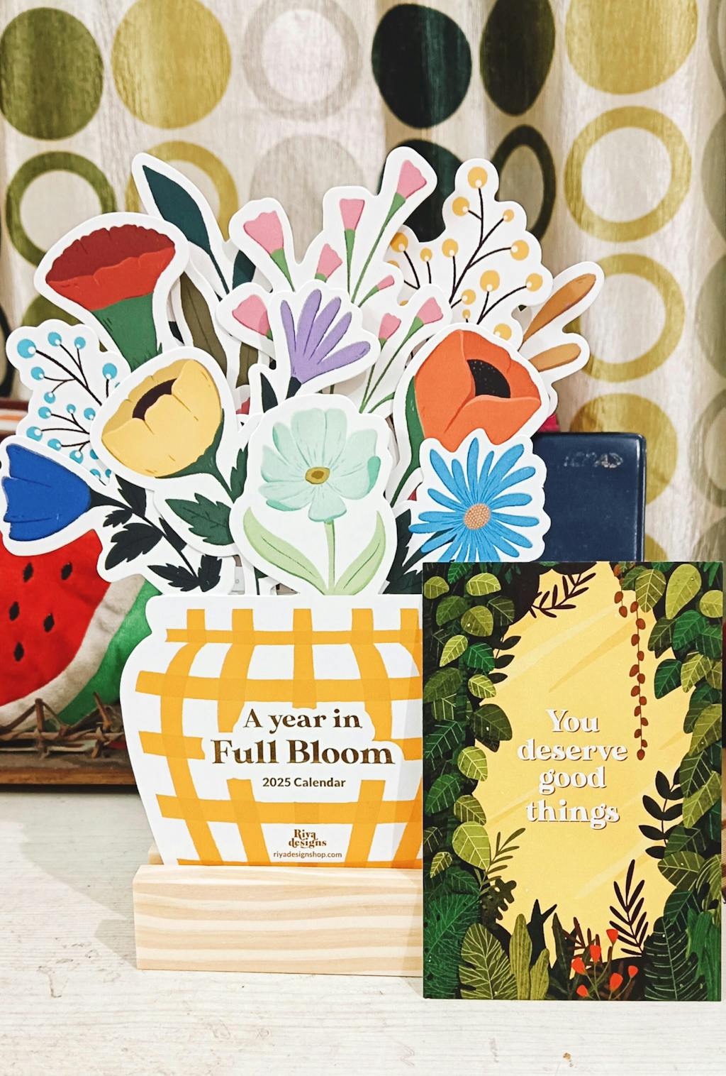 A Year In Full Bloom 2026 Calendar – Riya Designs