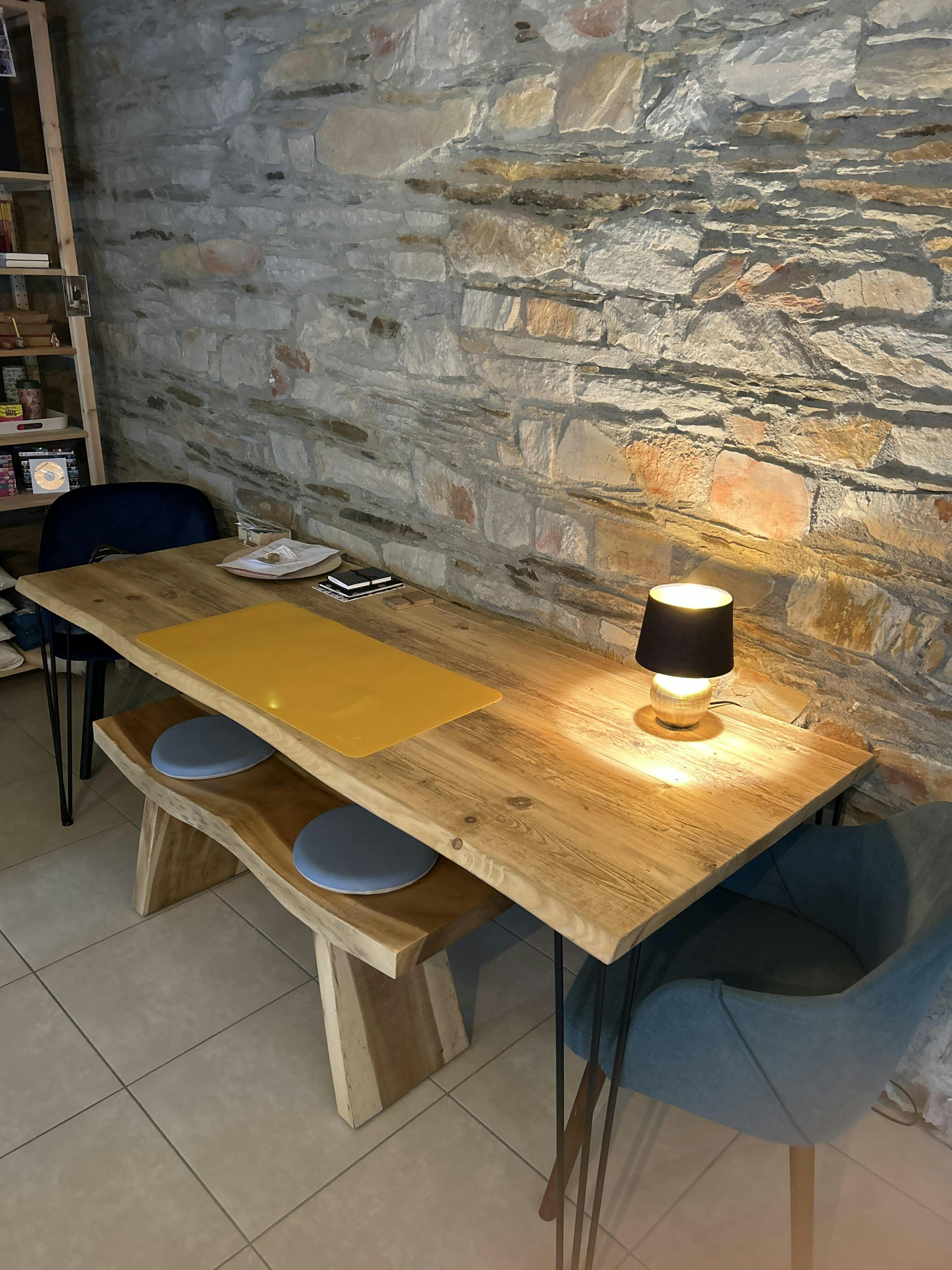 VERA: Reclaimed Hairpin Dining Table - RizAndMicaMake