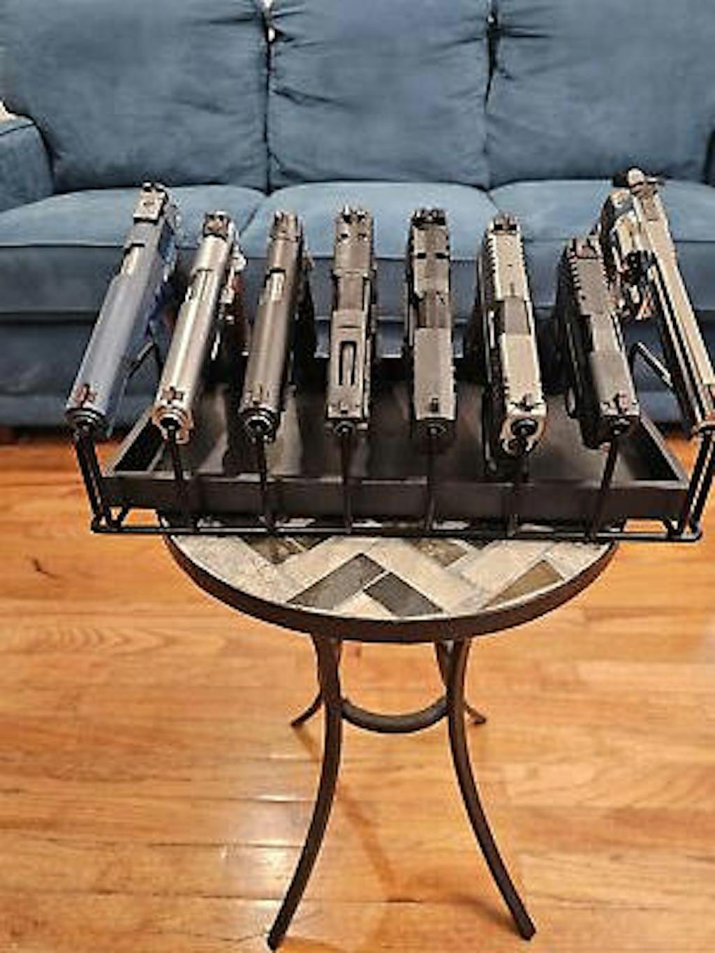 8 Gun Armory Rack Handgun / Pistol Rack – RJK Ventures LLC