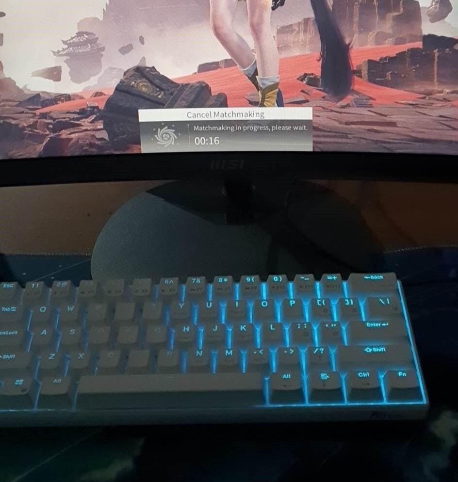 ROYAL KLUDGE RK61 60% White Wireless Mechanical Gaming Keyboard – RKgaming