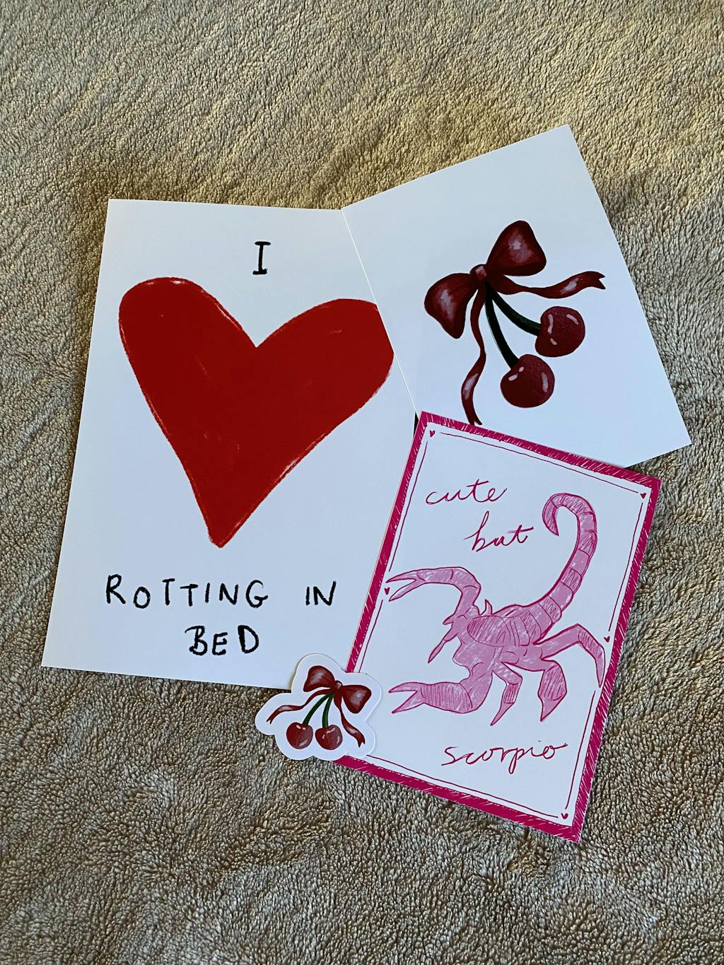 I Love Rotting in Bed Print – rmdesignstudio