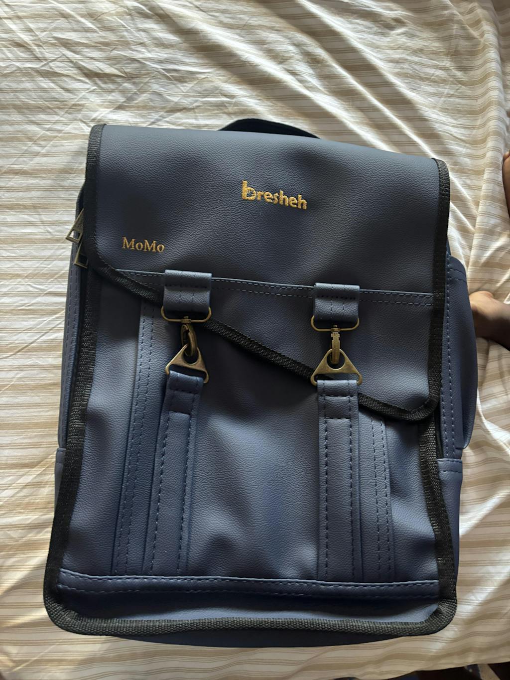 The Roast Backpack - Blue – Roast By Bresheh