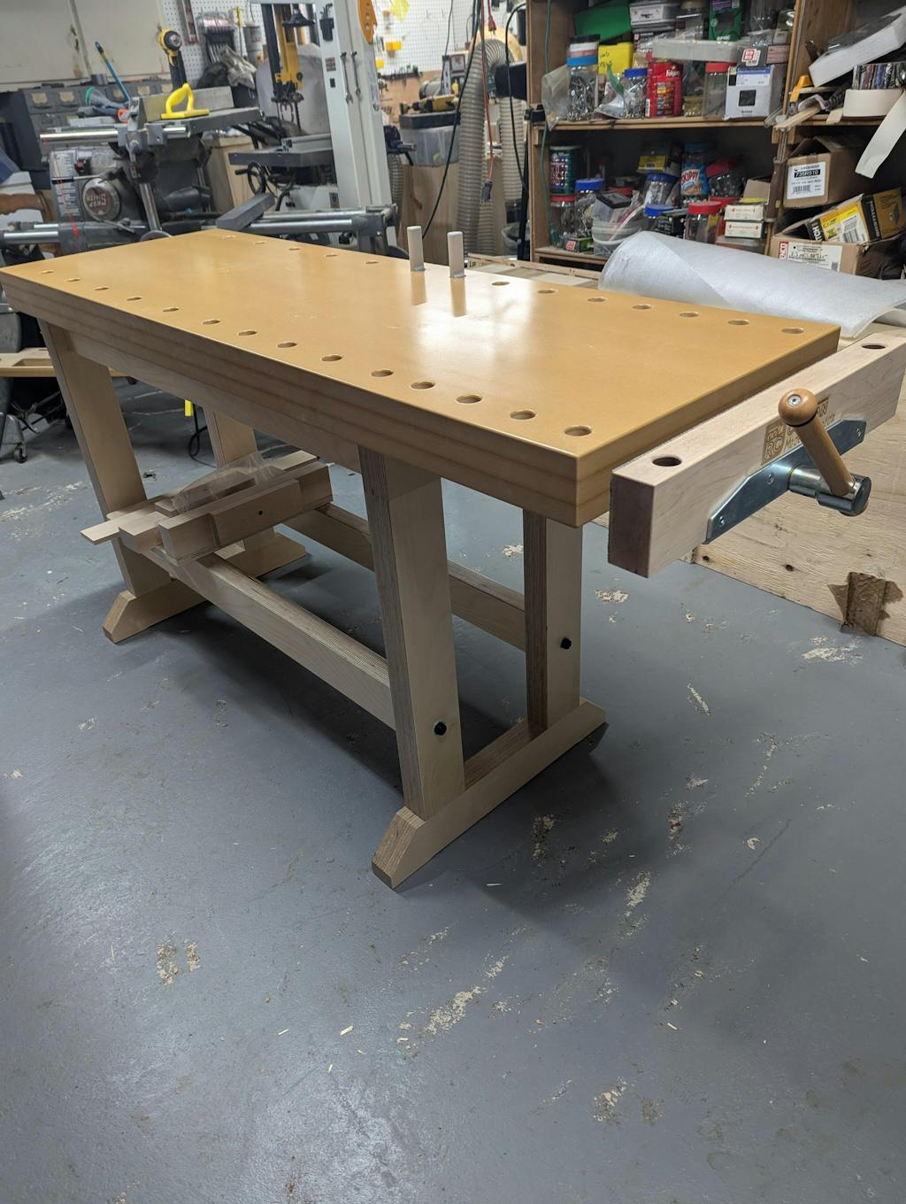 The Cosman Workbench: MDF Top | RobCosman.com