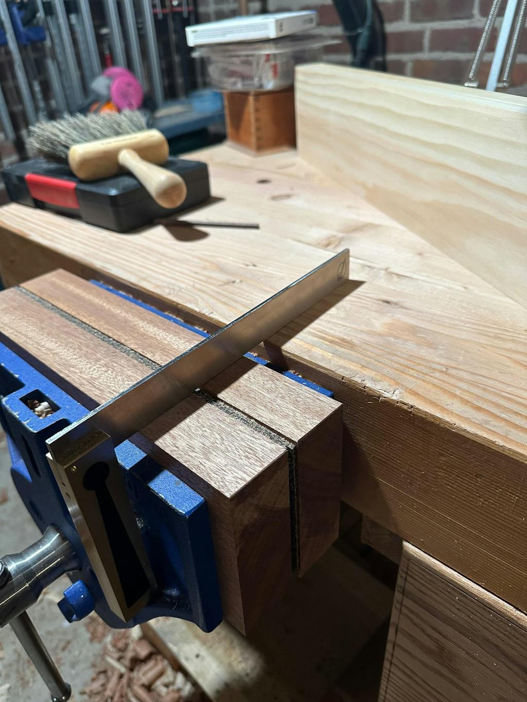 Cork-Rubber Vise Jaw Lining | RobCosman.com