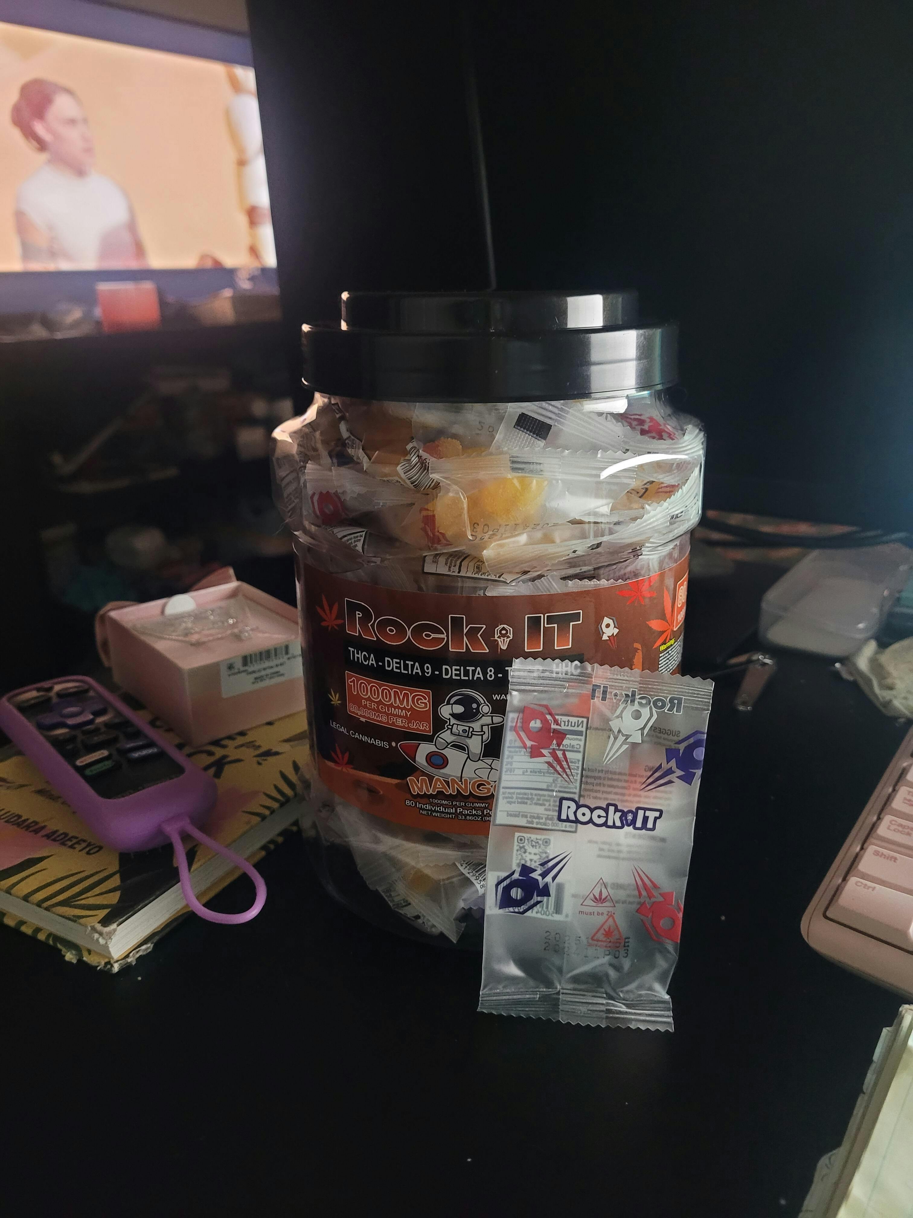 Rock It THCA Gummies 1000 mg – Rock N' Roll It