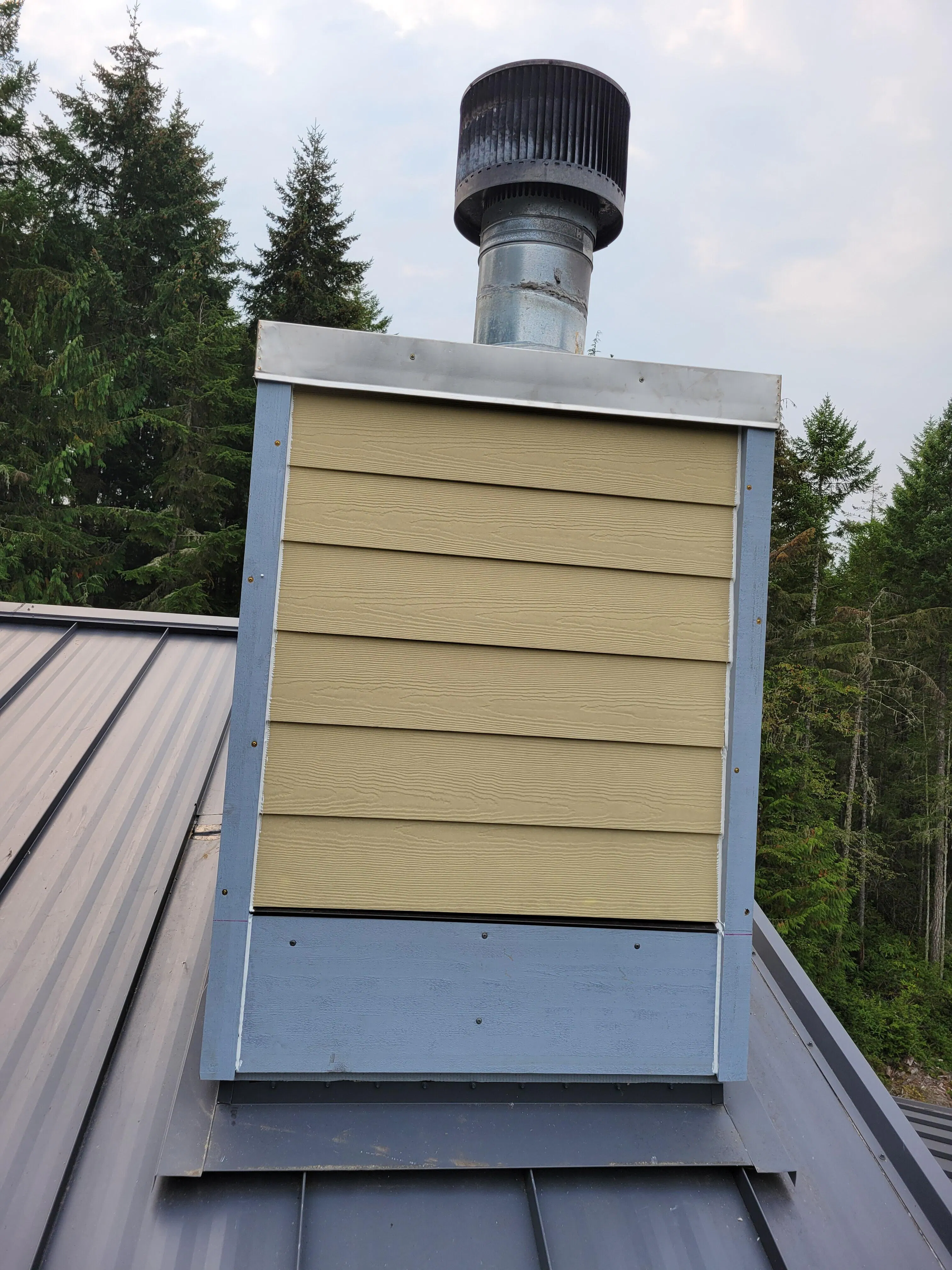 Storm Collar for Rigid Chimney Liner Pipe to Shed Water | Product Info ...