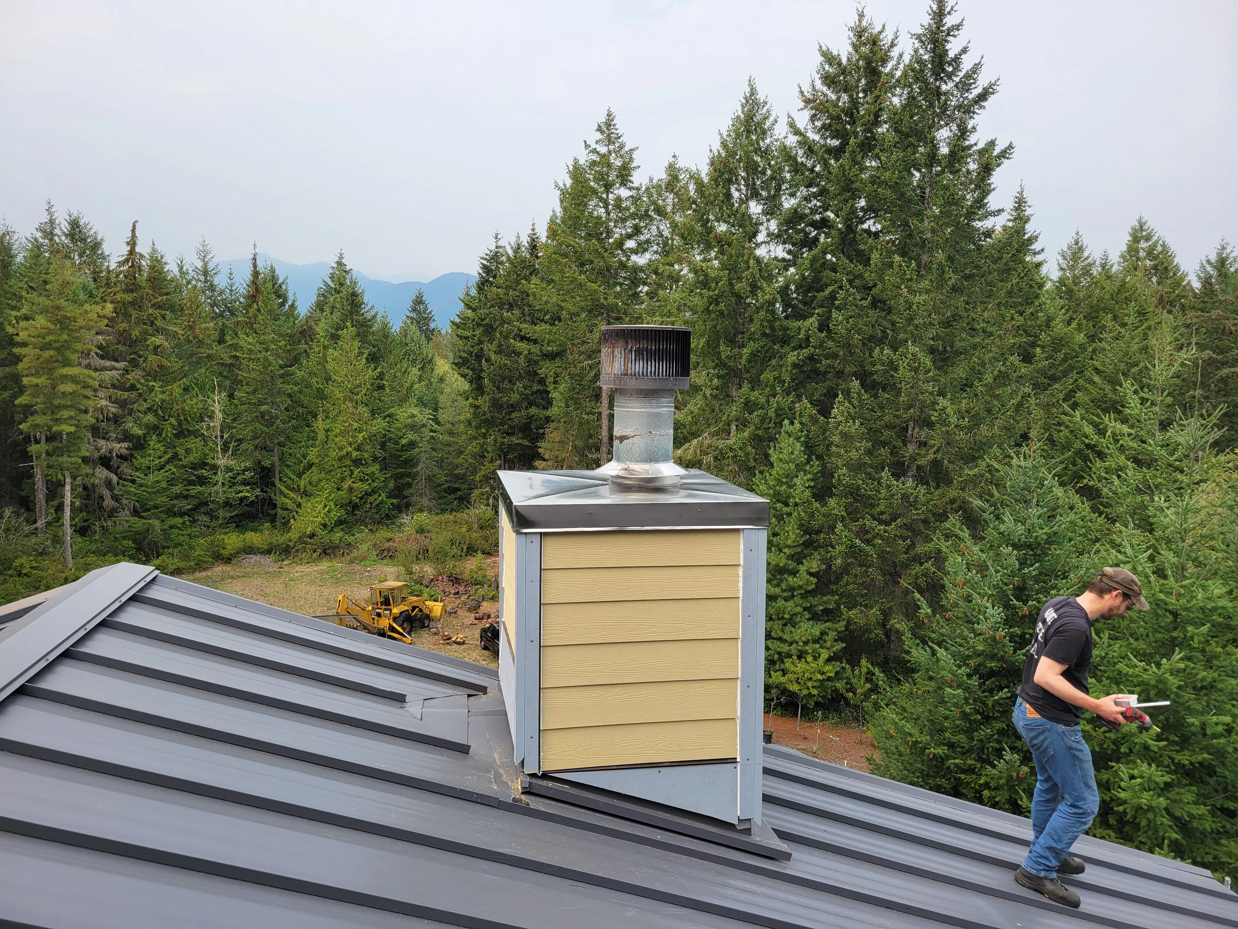 Storm Collar for Rigid Chimney Liner Pipe to Shed Water | Product Info ...