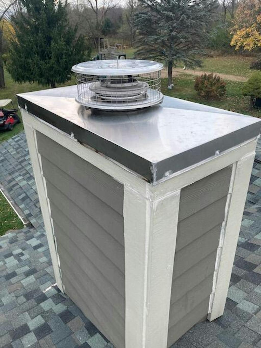 Stainless Steel Chase Covers | Custom Made to Your Needs - Rockford Chimney