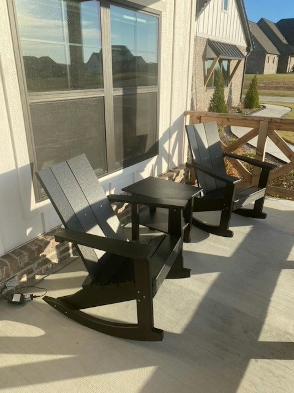 Rocking Adirondack Chair Set | Perfect Choice Poly Furniture ...