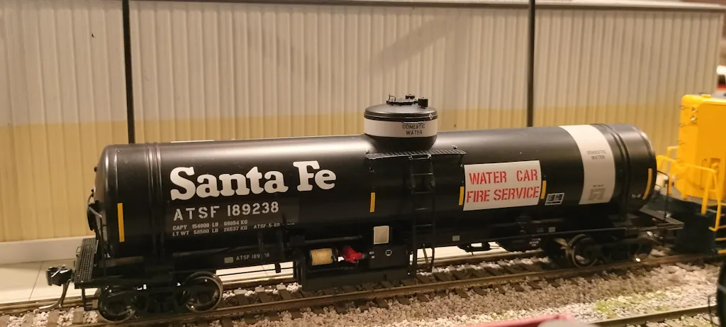 ATSF WATER CAR FIRE SERVICE GATC TANK CAR PRE-1995 – Roka Models