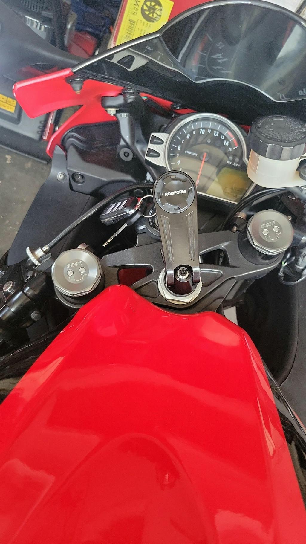 Pro Series Motorcycle Stem Mount - Rokform