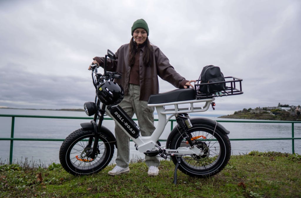 Roll-Road Emma Fat Tire All Terrain Step Thru Electric Bike – Roll Road ...
