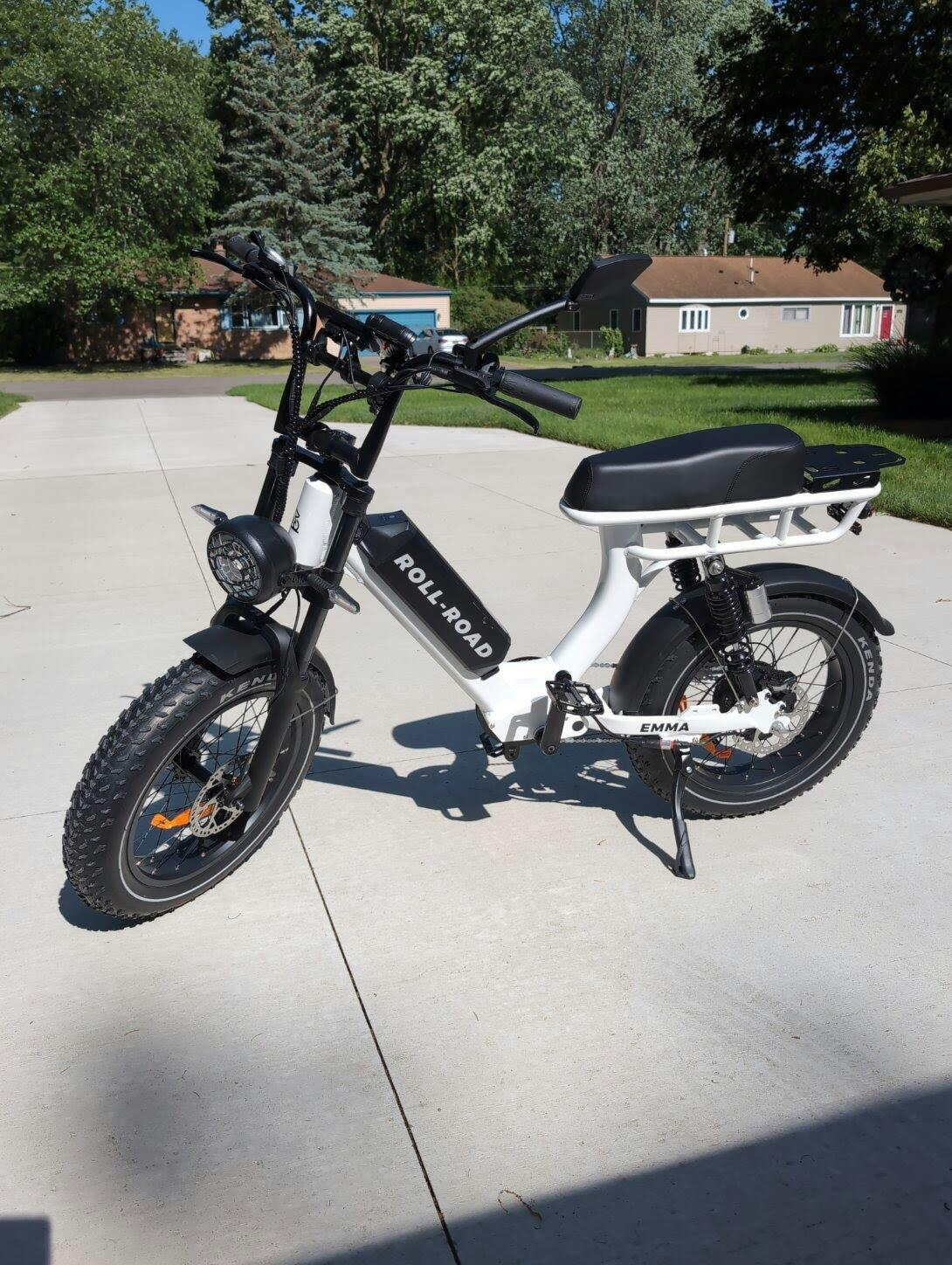 EMMA 1000W Ebike 30+MPH|Moped Style Ebike – Roll Road Ebike