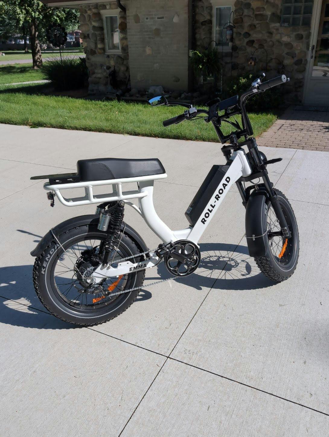 EMMA 1000W Ebike 30+MPH|Moped Style Ebike – Roll Road Ebike