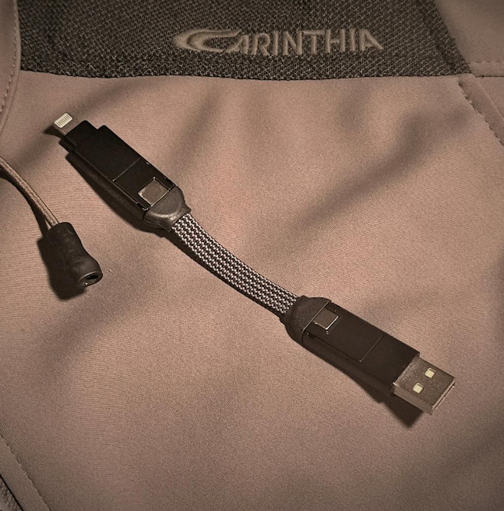 Rolling Square inCharge® X | Keyring multi charging cable | 6 different ...