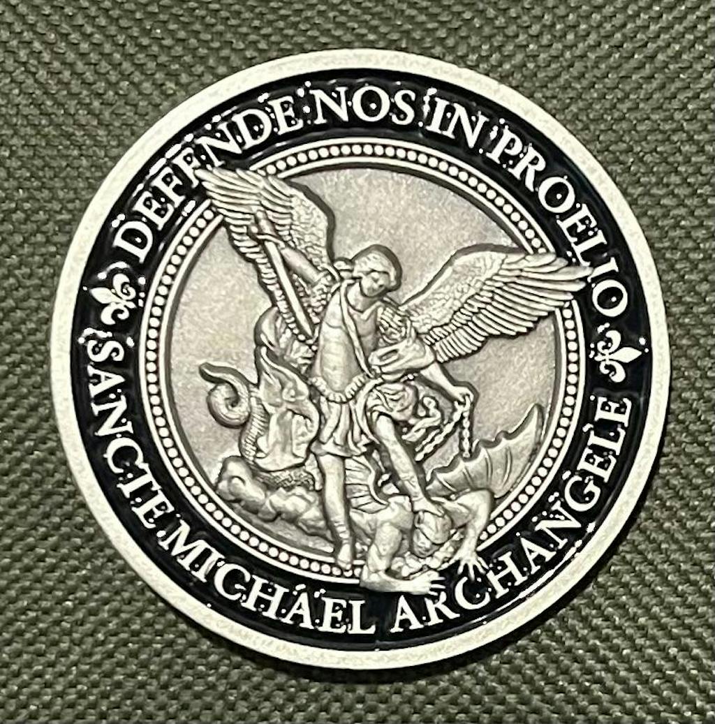St. Joseph Strong Challenge Coin — Catholic Coin for Prayer Against ...