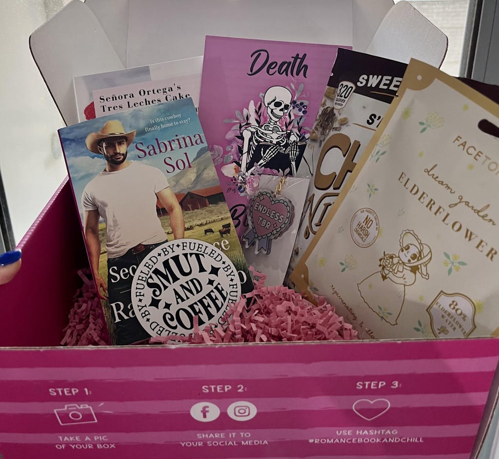 Romance Book Subscription Box - Romance Book and Chill
