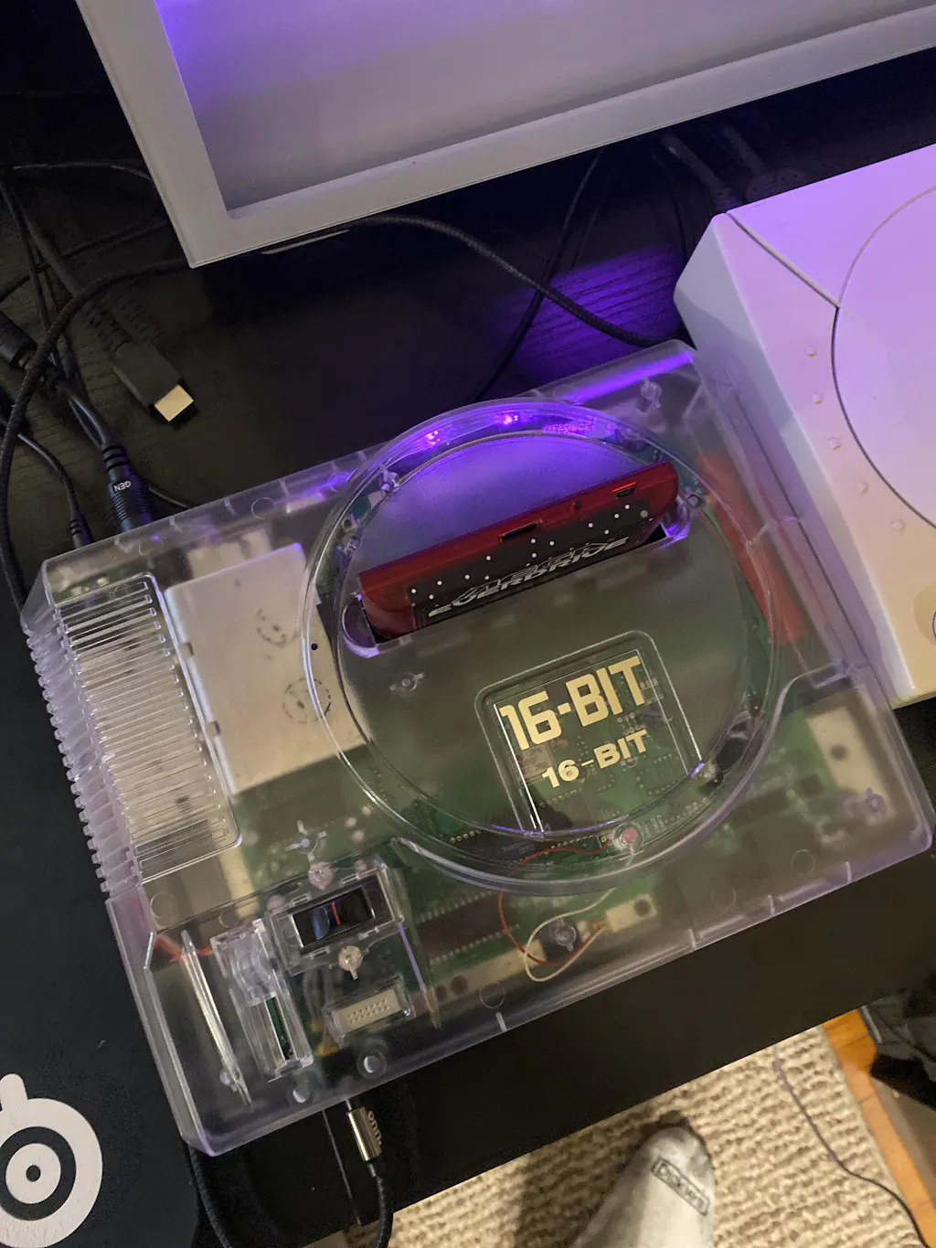 Retro Game Restore Genesis/Mega Drive Transparent Housings – Rondo Products