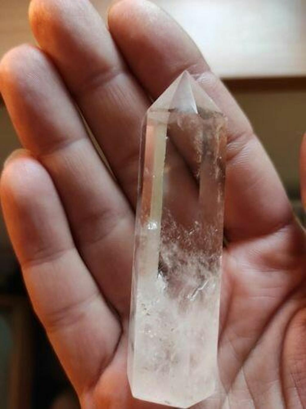 Hexagon Natural Crystal Desk Decor | roomtery