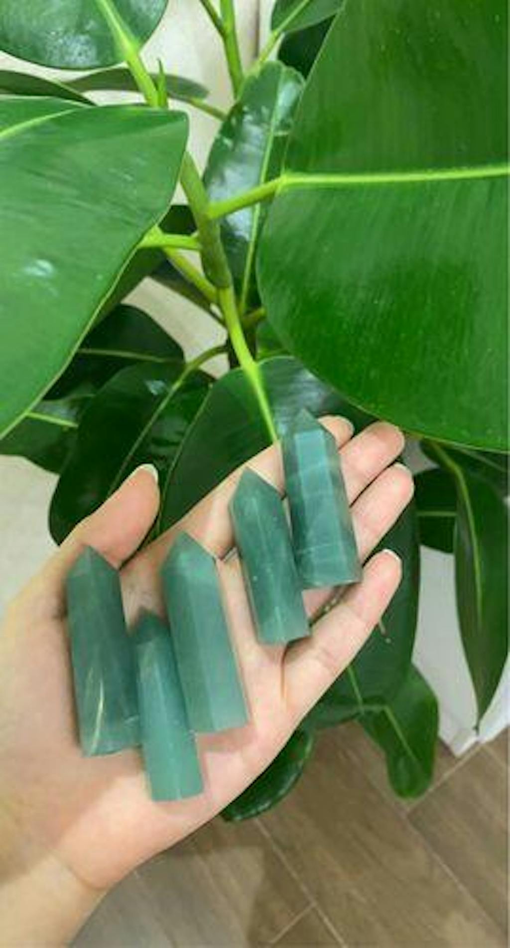 Hexagon Natural Crystal Desk Decor | roomtery