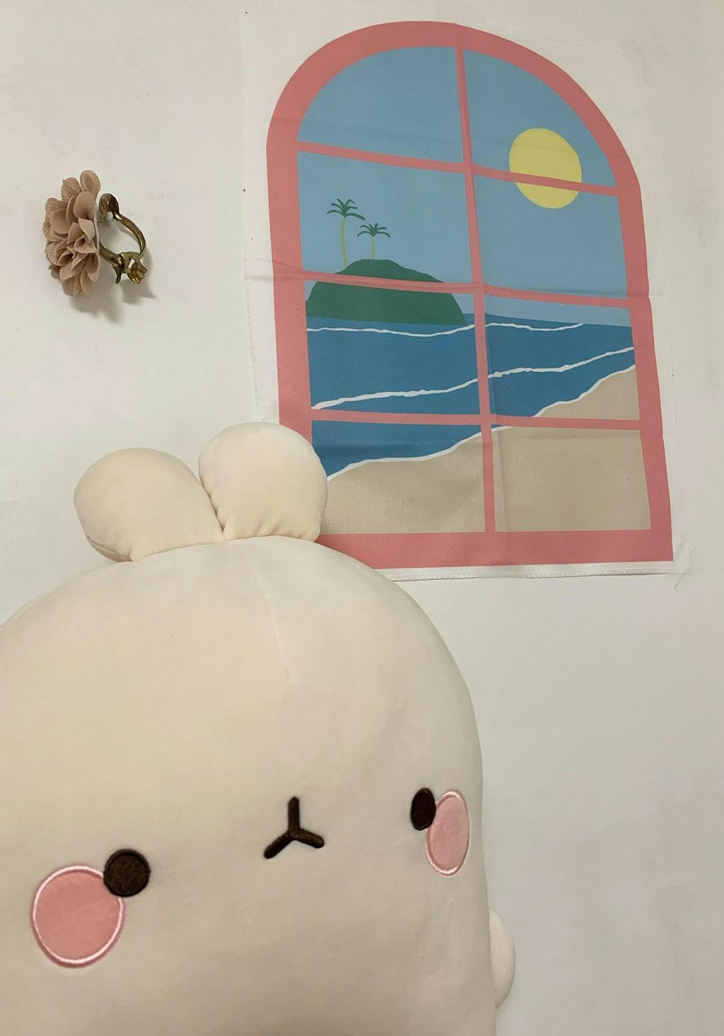 Cute Fake Window Tapestry | roomtery